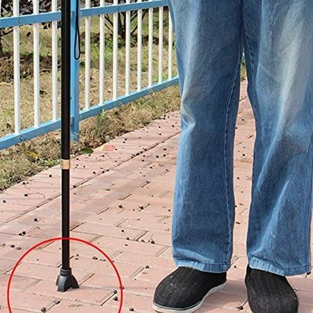 Self Standing Cane Tip Universal 3/4" Tripod Cane Support Lightweight ...