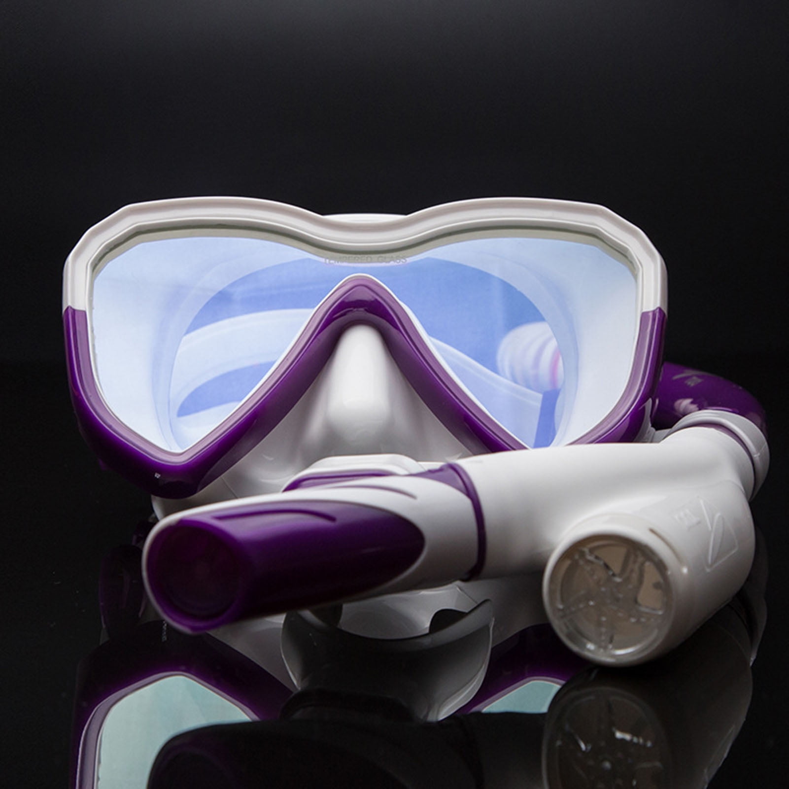 Travelwant Dry Snorkel Set for Adults with Camera Mount, Anti-Fog ...