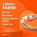 Children's Motrin Ibuprofen Kids Medicine, Berry Flavored, 4 fl. oz ...