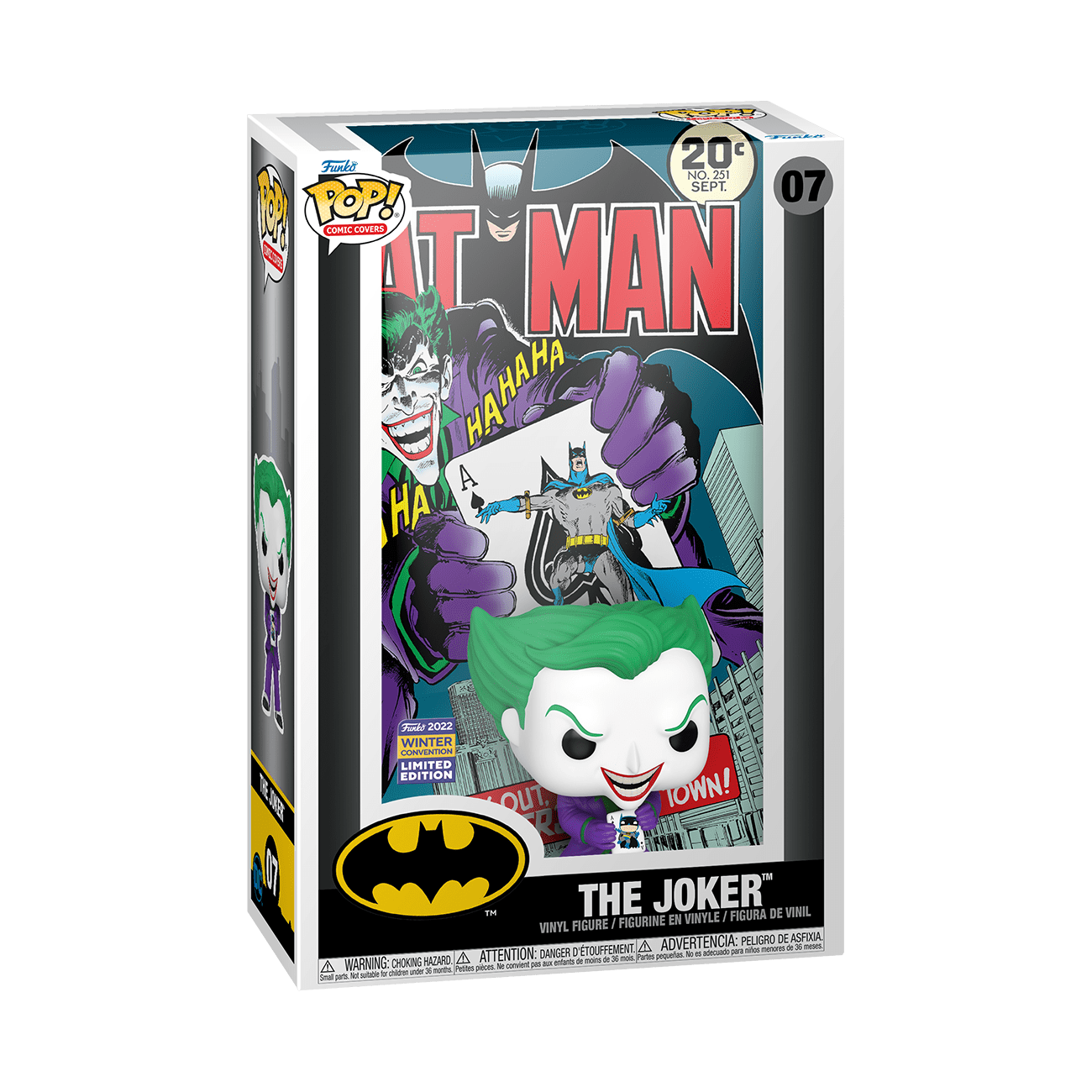 Funko Pop! Comic Cover: The Joker Vinyl Figure (Winter 2022 Shared ...