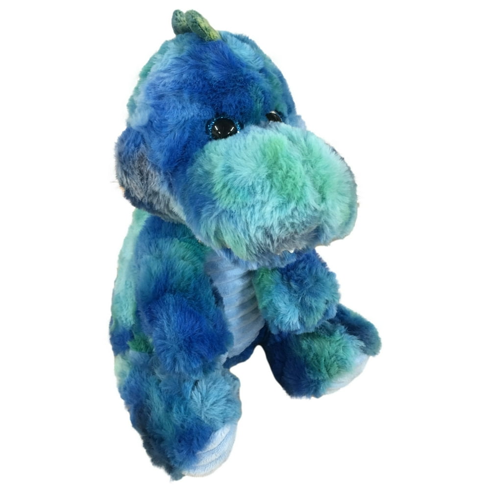 Hug Me Blue Super Soft Dinosaur Stuffed Animal 10" Plush Pal - Walmart ...
