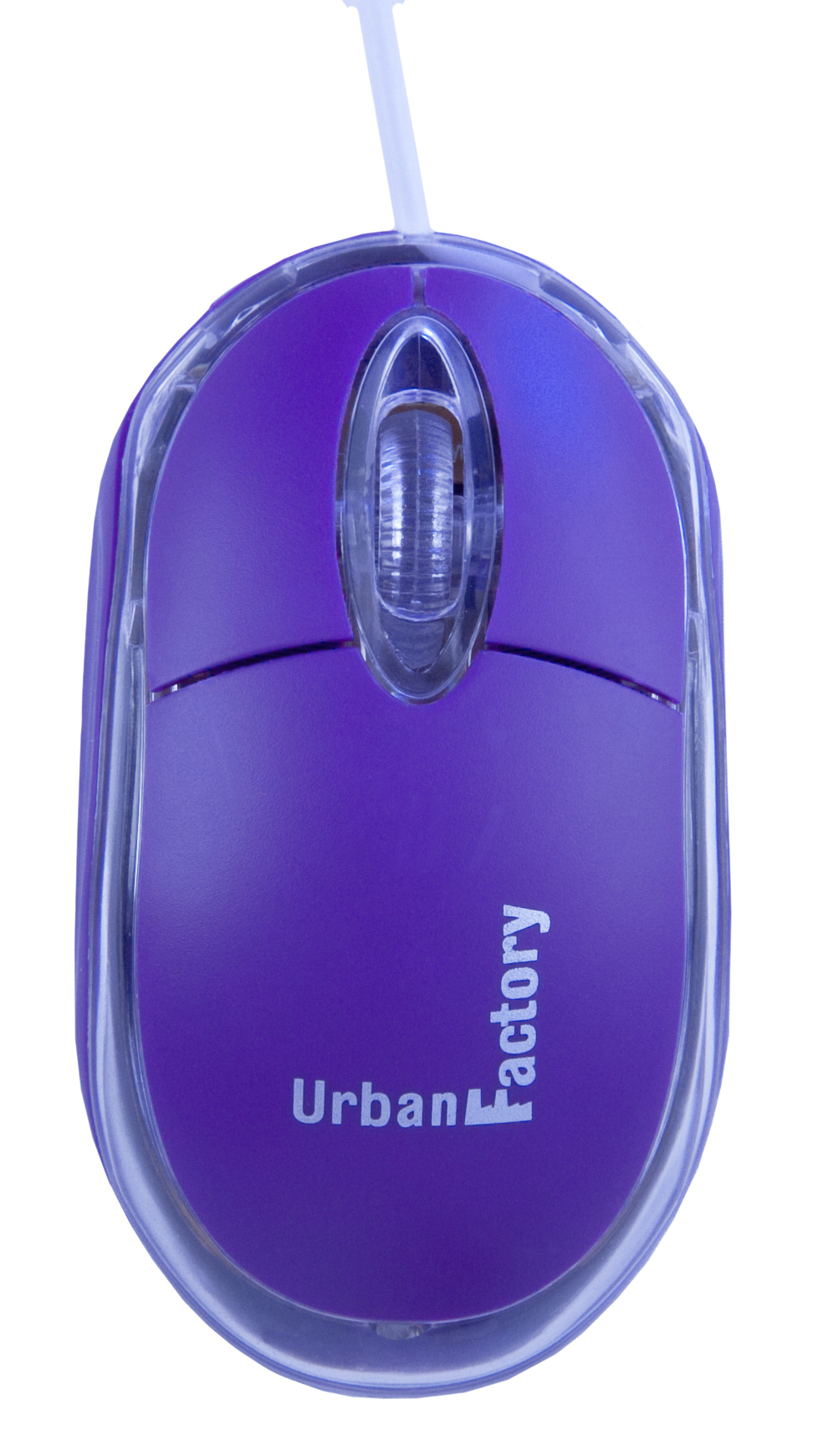 Urban Factory 800dpi Krystal Mouse, Purple - Walmart.com
