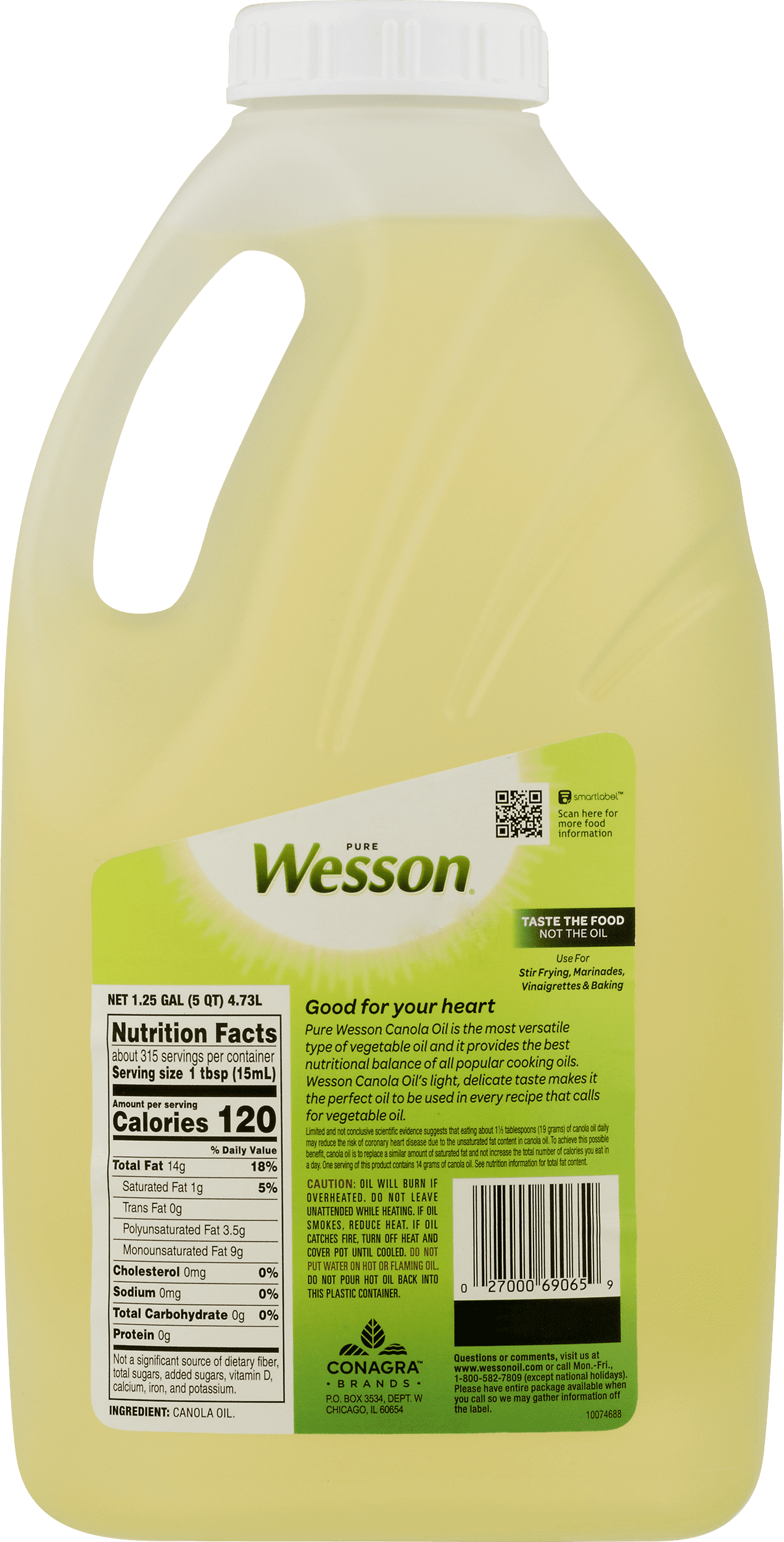Wesson Canola Oil