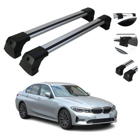 Roof Rack For Bmw 3 Series G20 2019-2022 Cross Bars Carrier Alu Silver ...