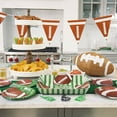 Game Day Football Paper Dinner Plates, 9in, 8ct - Walmart.com