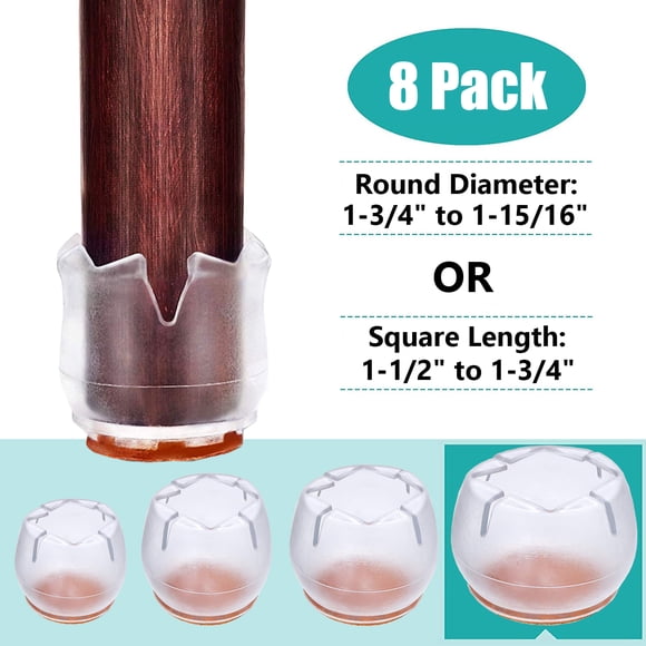 Metal Chair Leg Caps