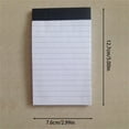 1/5/10 Pcs A7 Tear-Offs Notebook Small Writing Pads Lined Paper Pads ...