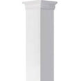 12"W x 04'H Craftsman Classic Square Non-Tapered, Smooth Column ...