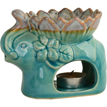 Hosley Cream Electric Ceramic Potpourri Warmer, 5.5 inch High, for ...