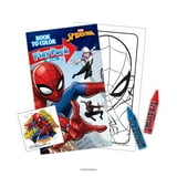 Marvel Spider-Man 8 Count Mini Play Pack with Small Coloring Book and ...