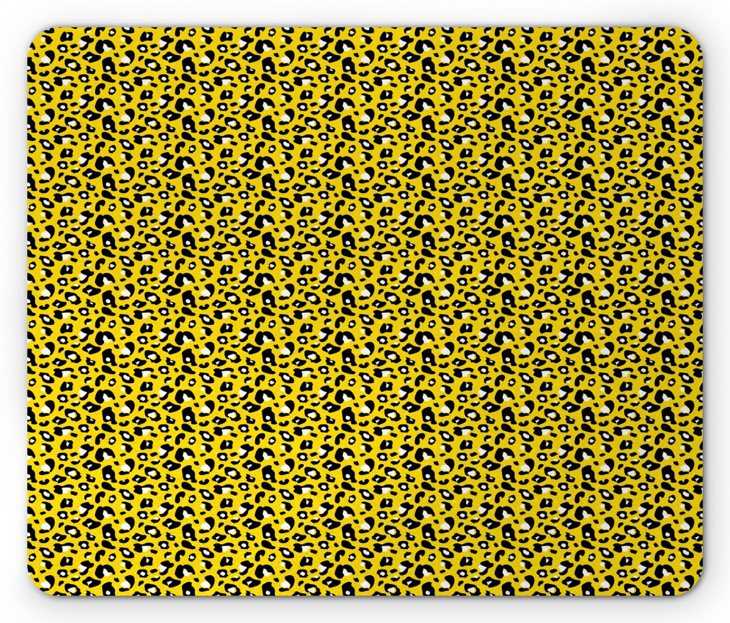 Animal Print Mouse Pad, Continuous Design of Leopard Skin Wildlife ...