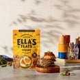 Pack of 6, Ellas Flats Light & Crispy Sesame Seed Crackers, 4.8 oz ...