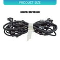 ABS Construction Front Bumper Sensors Harness for A6L A4L Part Number ...