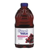 Great Value 100% Cranberry Juice Blend, 1.89 L - Walmart.ca