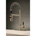 Kingston Brass Ls877.Dkl Kaiser 1.8 GPM Single Hole Pre-Rinse Pull Down ...