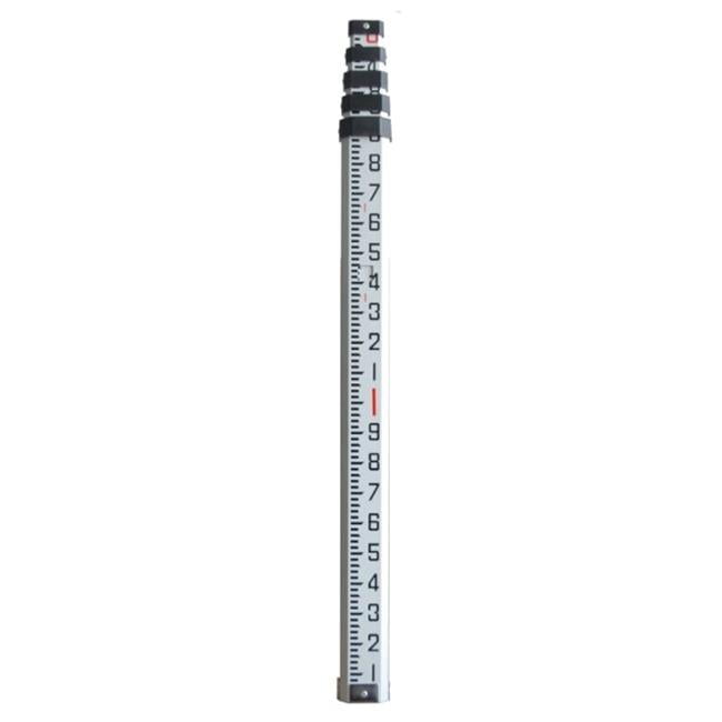 Johnson Level 40-6862 8 ft. Aluminum Grade Rod With carrying case ...