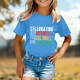 Little Girls T-Shirts Empowering Graphic Short Sleeve For Celebration ...