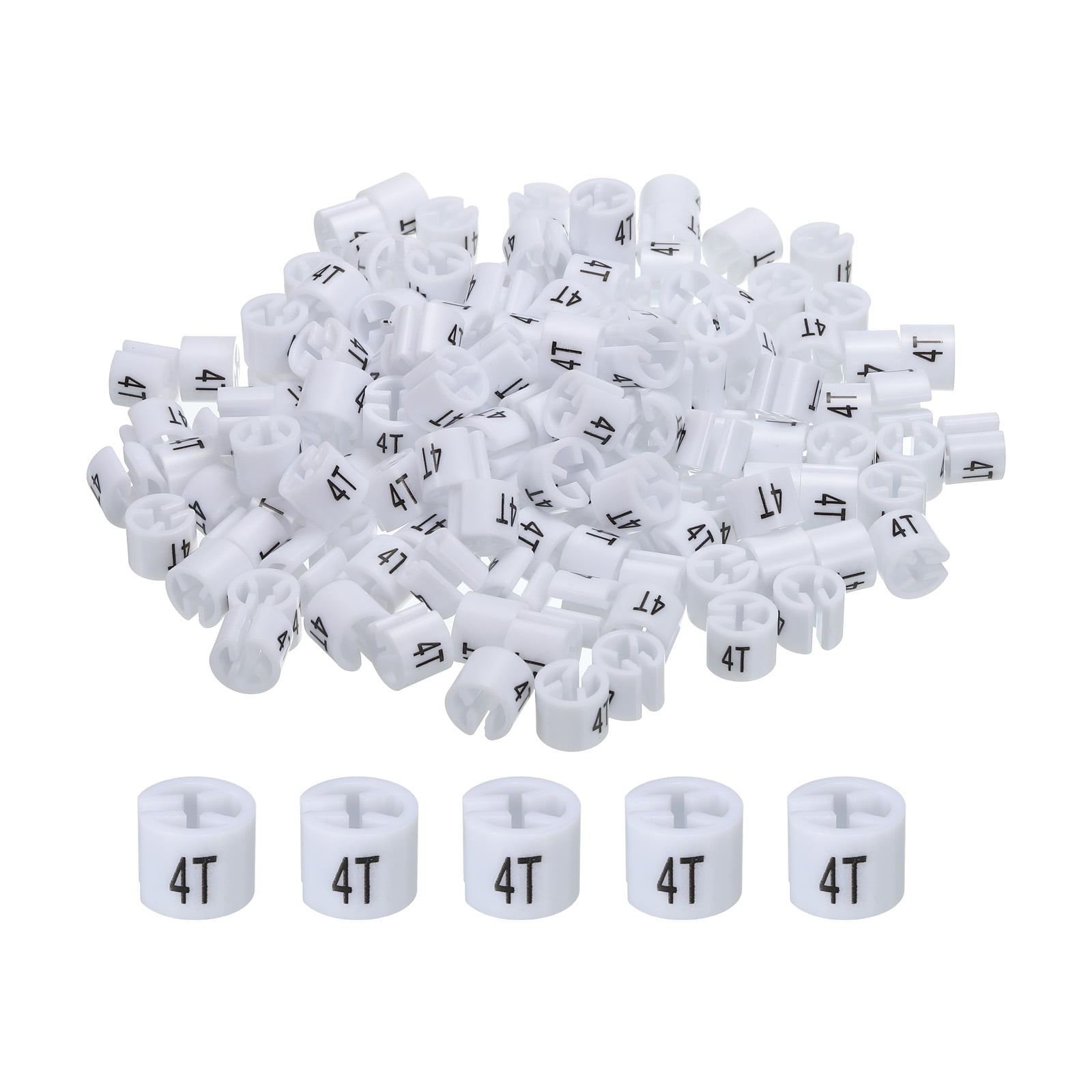 Click here for Unique Bargains Clothes Hanger Marker (4t  White)... prices