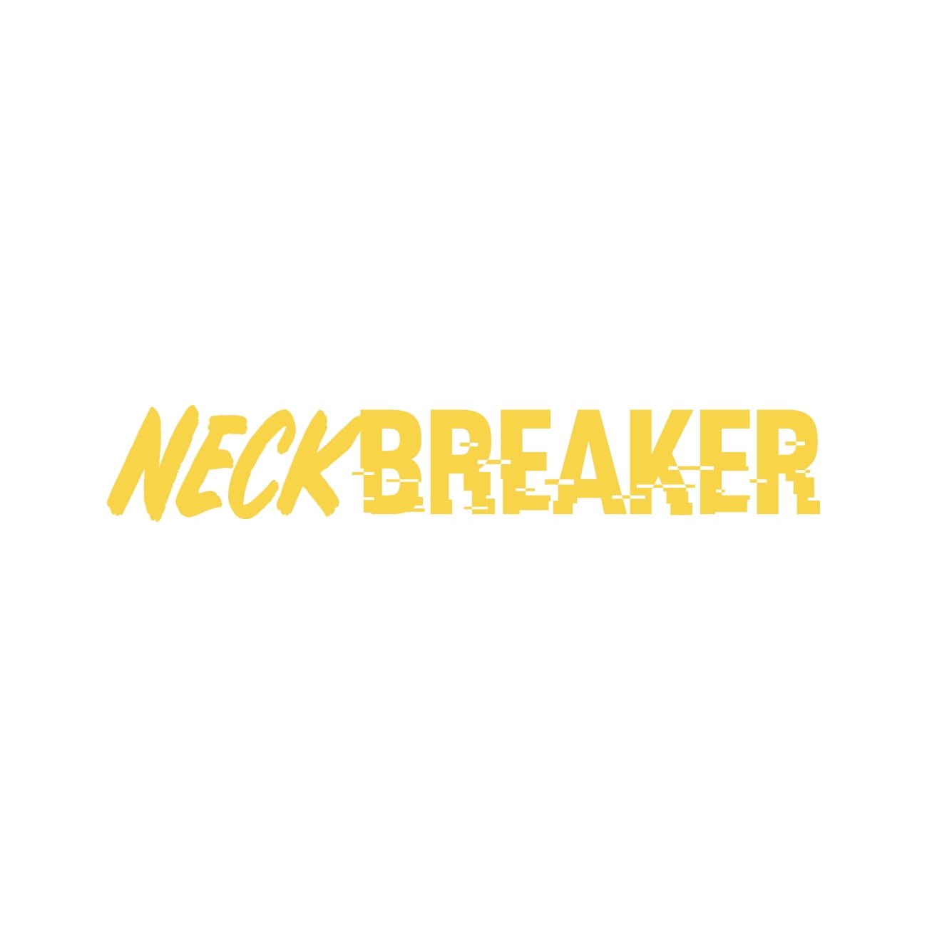 Neck Breaker Sticker Decal Die Cut - Self Adhesive Vinyl - Weatherproof ...