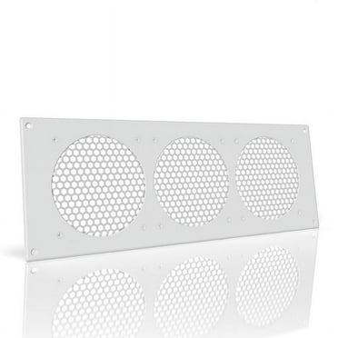 AC Infinity Wall-Mount Duct Grille Vent for 8-Inch Ducting, White Metal ...