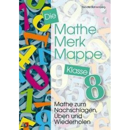 Die Mathe-Merk-Mappe Klasse 8 [German] | Walmart Canada