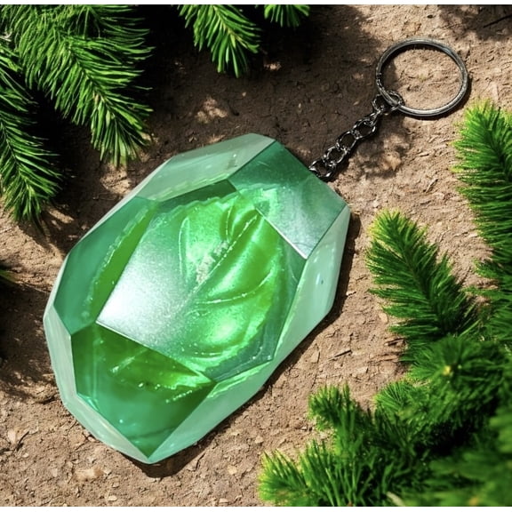 Evolution Fire Stone Keychain - TCG, Resin Prop, Custom Gift ...