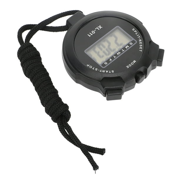 Digital Stopwatch Timer, Multifunction Black Sport Stopwatch Timer ...
