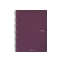 Fabriano EcoQua Original Spiral-Bound Notebook, 8.3" x 11.7", A4, Graph ...