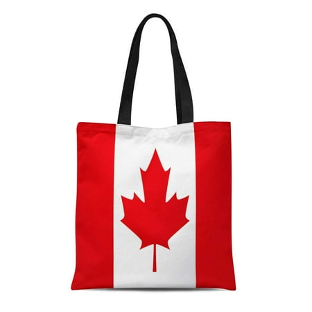 NUDECOR Canvas Tote Bag Canada Canadian Flag Leaf Maple 1St July Day ...