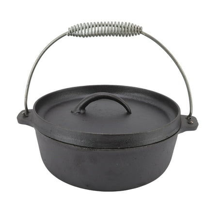 Loewten Outdoor Cooking Pot,Camping Pot,Camping Pot Cast Iron Pre ...