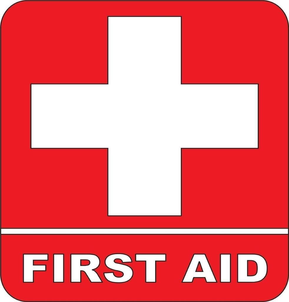 First aid medical Health Safety Cross Ambulance Nurse guard School ...