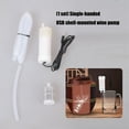 USB Chargeable Wine Pumps Including Nonrust Filter and Hose for ...