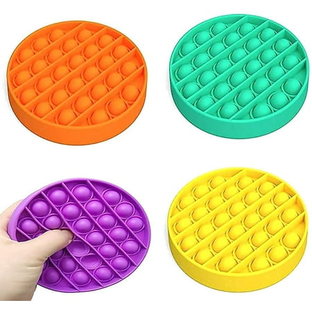 Squeeze&Beans,Peanuts Keychain Sensory Fidget Toys Set,Funny Facial ...
