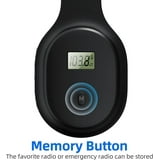 Prociv FM Radio Headphones, Bluetooth Rechargeable Portable Headset ...