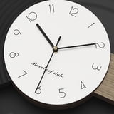 Modern Wall Clock Large Wall Decoration, Modern Minimalist Wall Clock ...