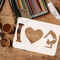 1pc Plastic Drawing Painting Stencils Templates for Painting on ...