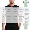 BSDJILFG Mens Quick Drying T-Shirts,Color Blocked Dad Shirts for ...