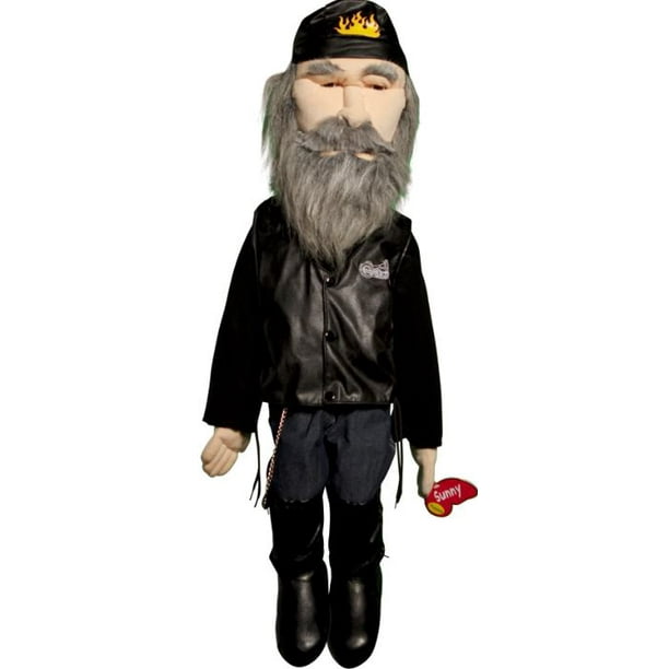 Sunny Toys GS2813 28 In. Biker - Male In Leather Jean- Sculpted Face ...