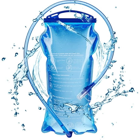 Bail Water Bladder 1.5L 2L 3L Soft Water Reservoir Hydration Pouch ...