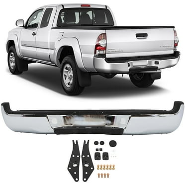 Kojem Black Rear Step Bumper Assembly Fits 14-20 Toyota Tundra Steel ...
