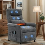 Power Recliner Chair for Adults – Heated Massage, Vibration, Electric ...