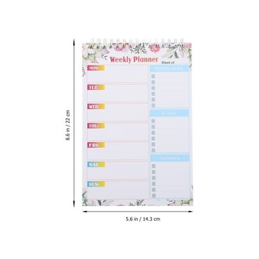 2022-2023 Planner Bloom Spiral Daily Planners For Bound To-Do List Book ...