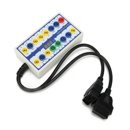 Loewten 16pin OBD2 Breakout Box OBDII Protocol Detector Diagnostic ...