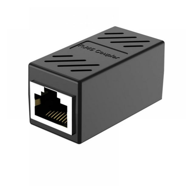 RJ45 Coupler Hielded In-Line Coupler Ethernet Cable Extender Female to ...