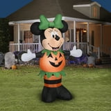 Halloween Minnie Mouse Airblown Yard Inflatable by Disney, 5FT ...