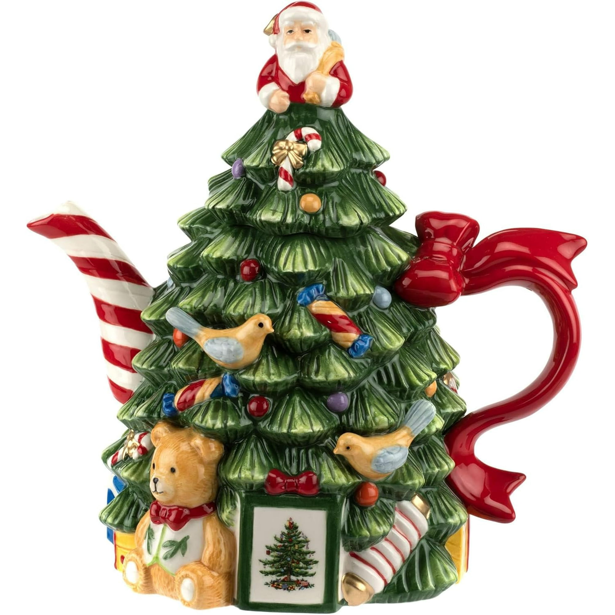 Click here for Salafire Christmas Tree Figural Teapot - Festive 2... prices