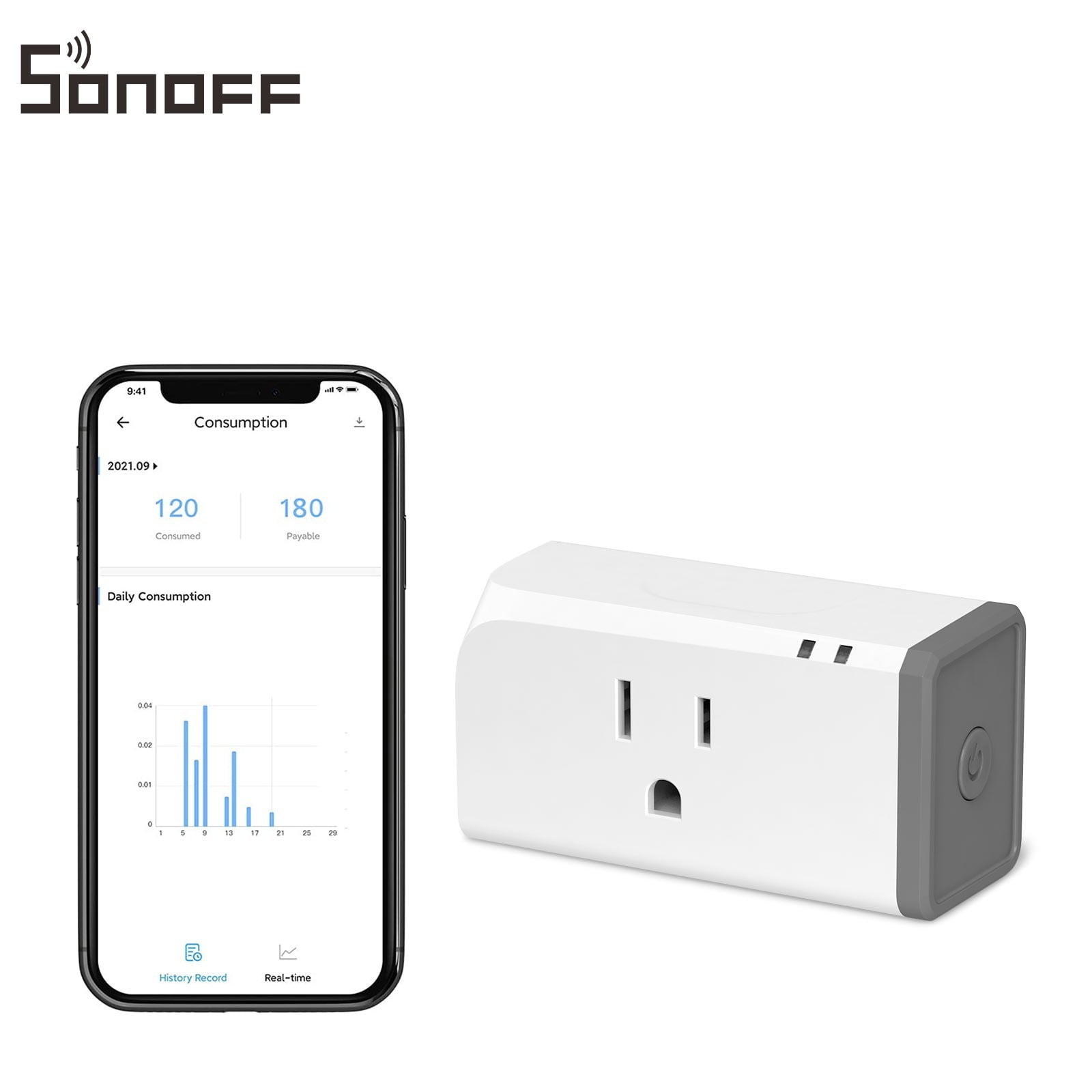 Click here for Sonoff Wifi Smart Plug Works With Alexa Google Hom... prices