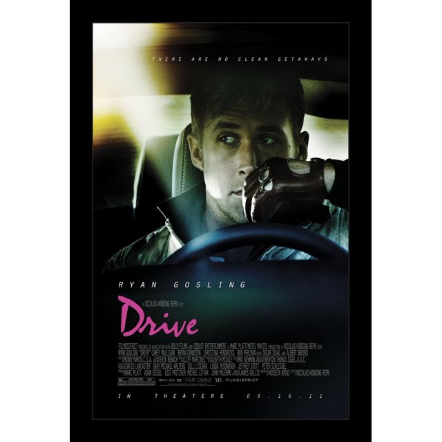 DRIVE - 11x17 Framed Movie Poster - Walmart.com