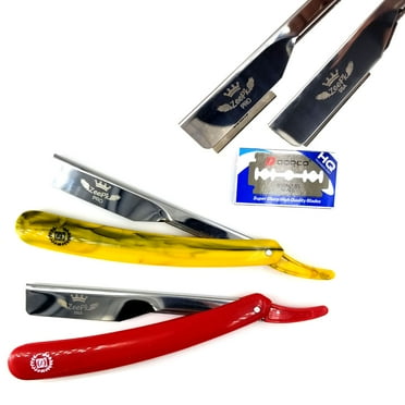 Classic Samurai CS-102 Stainless Steel Professional Barber Straight ...