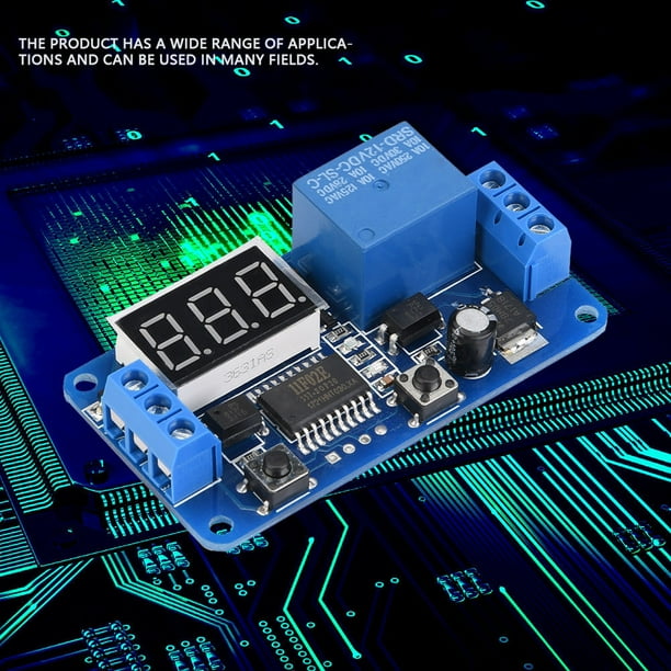 Time Relay Switch, Self Locking Switches Low Power Consumption Power Off Memory Function Key ...